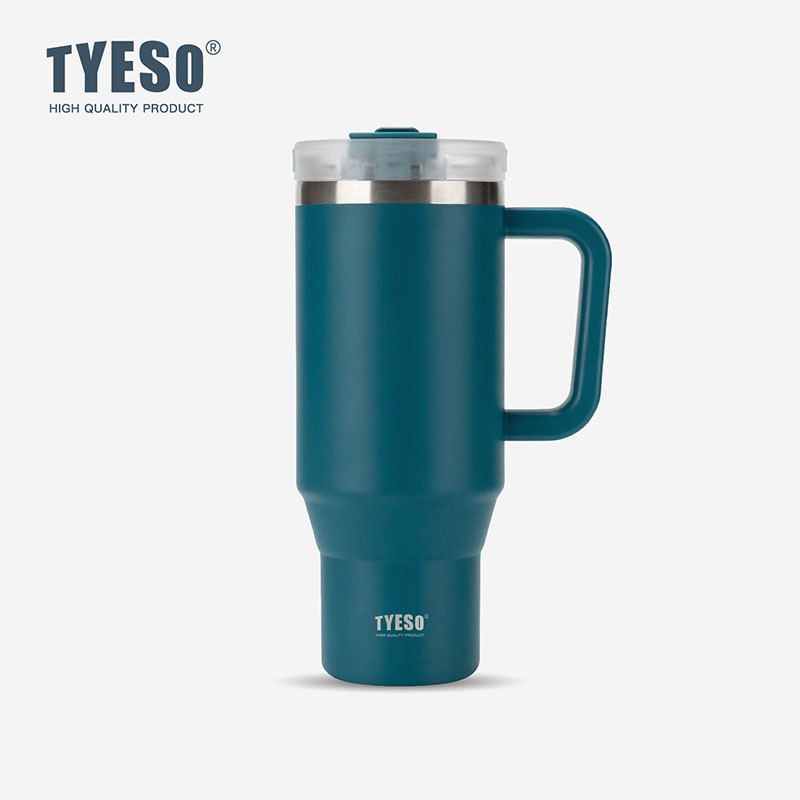 TYESO HANDLE TUMBLER แก้วสแตนเลส 304 ขนาด (30-40oz) เก็บเก็บความเย็น มี ...