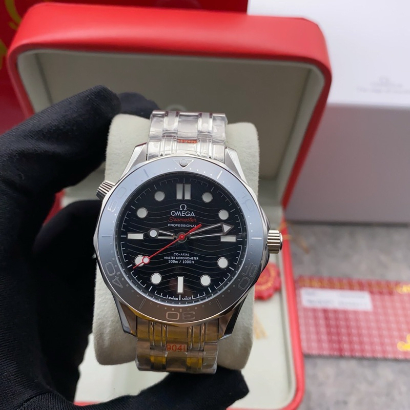 OMEGA Size 42mm ระบบ ถ่าน จับเวลา งานออริเทียบเเท้ | Shopee Thailand