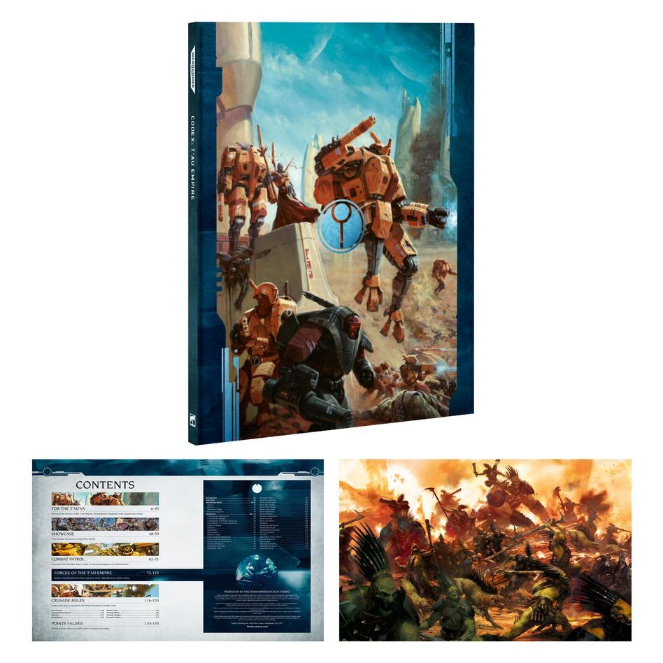 Warhammer 40k : Tau Empire : Codex and Datasheet Cards | Shopee Thailand