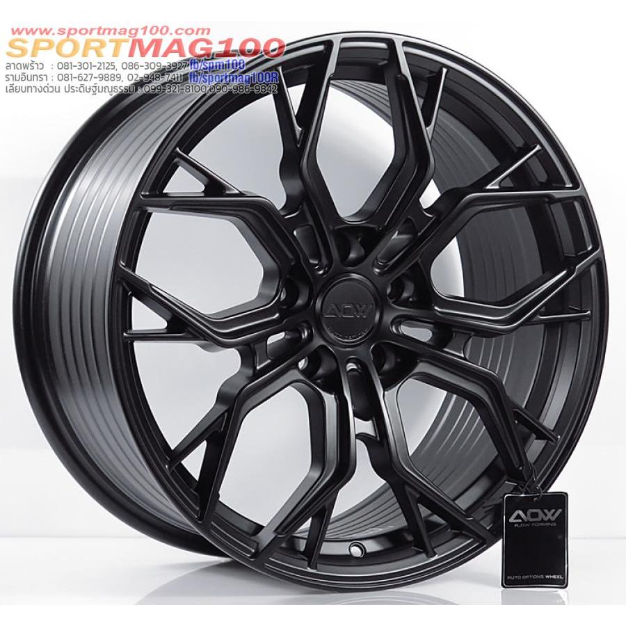 ล้อแม็กซ์ เบา AOW FF03 สีดำด้าน 8.5-18นิ้ว 5รู114/112 ET35 [21119 ...