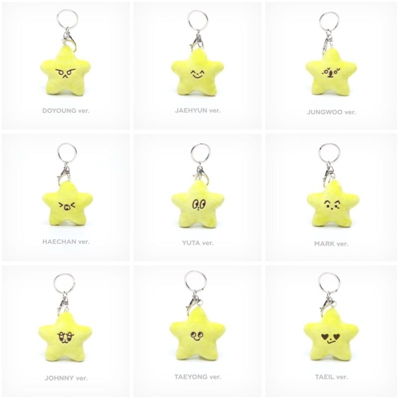 พร้อมส่งในไทย NCT127 Starfish Doll Keyring Official แท้ 100% | Shopee ...
