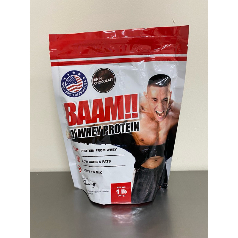 BAAM MY WHEY 1LB (เวย์โปรตีนเพิ่มกล้ามเนื้อลดไขมัน) | Shopee Thailand