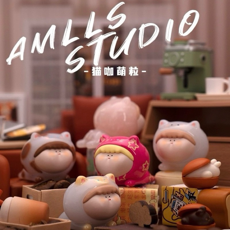 โมเดล Amlls Cat Coffee Mini Series 1 ซองมี 5 ตัว | Shopee Thailand