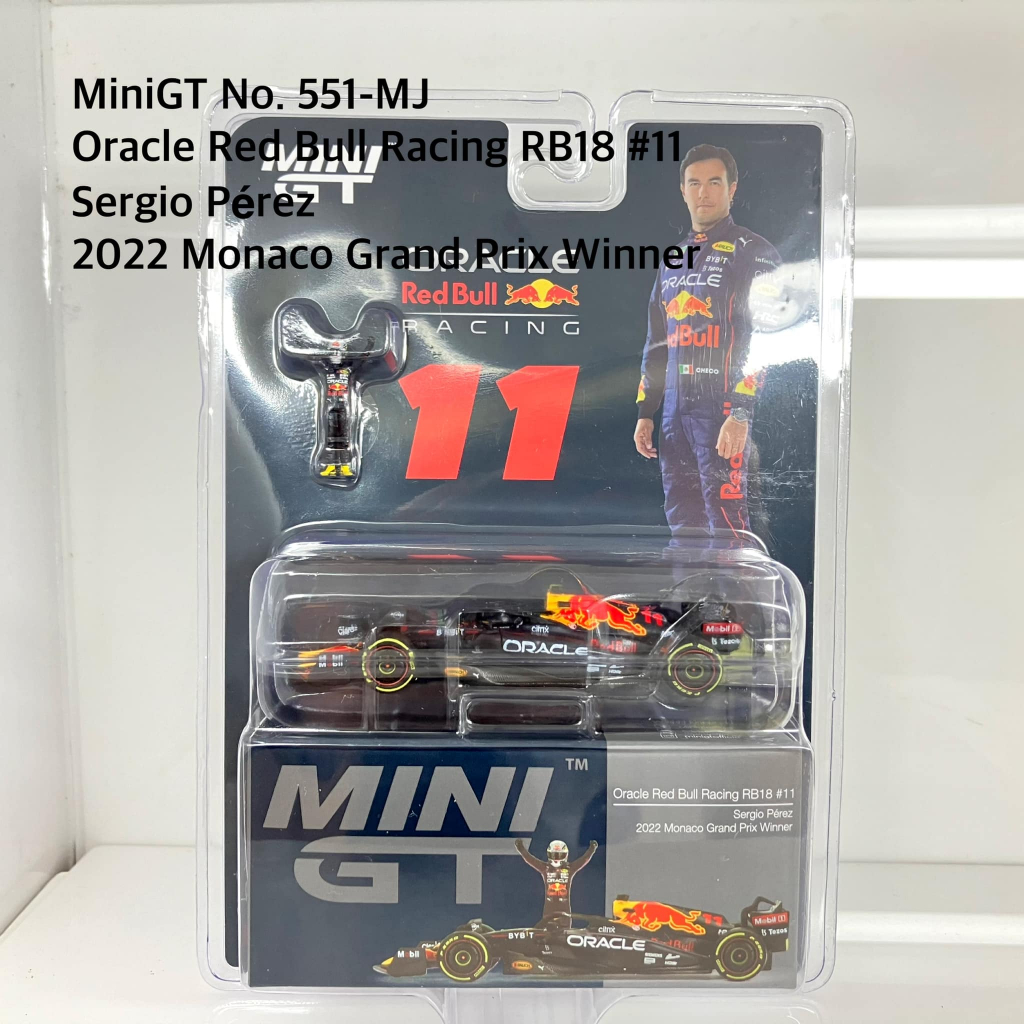 Mini GT No.551-MJ Oracle Red Bull Racing RB18 #11 Sergio Pérez 2022 ...