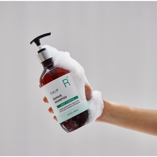 แชมพู/ครีมนวดผม RAIP Repair Shampoo 500ml / RAIP Repair Treatment 500ml ...