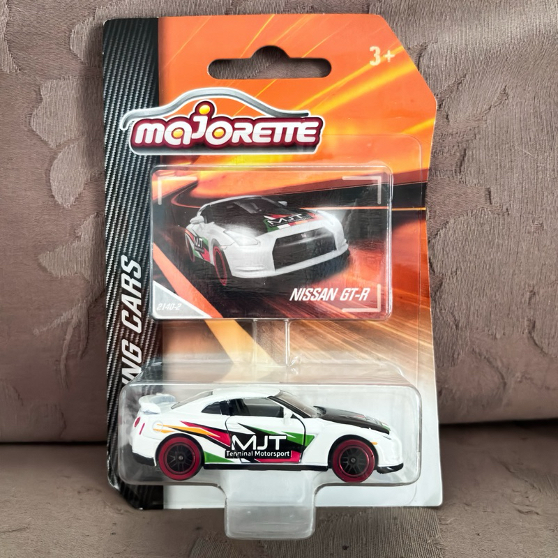 โมเดลรถเหล็ก มาจอเร็ตต์ Majorette Nissan GTR R35 ลาย Majorette สีขาว ...