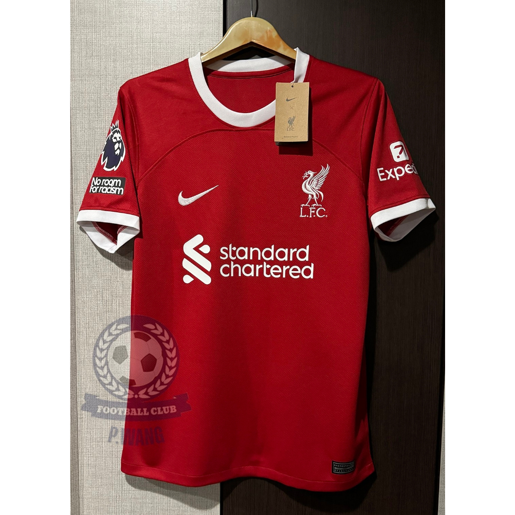ใหม่ !!เสื้อ ลิเวอร์พลู Home เหย้า เกรดแฟนบอล 2023/24 ชื่อนักเตะ (ลิเวอร์พลู-ครบทุกคน)+พร้อม ...