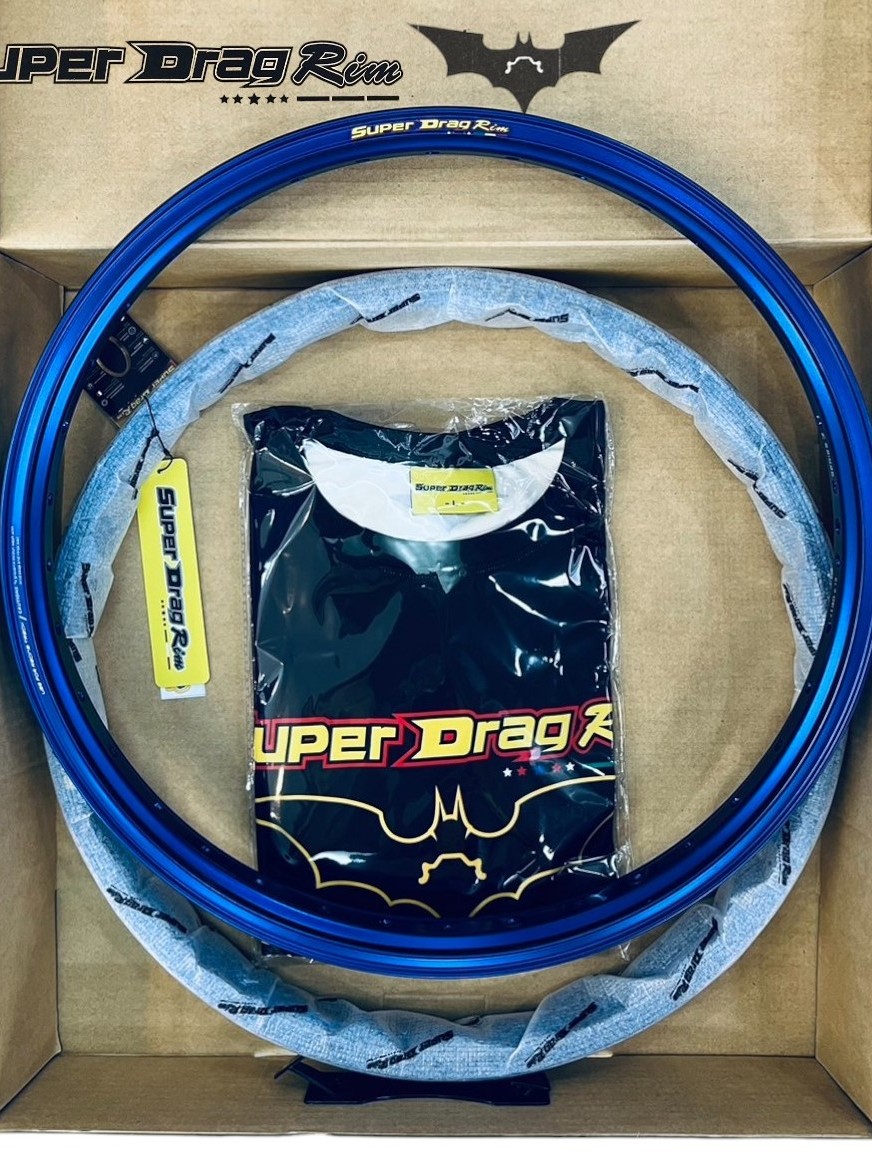 วงล้อ SUPER DRAG RIM รุ่น สนาม(BM)SDR 1.40-17 สีน้ำเงิน รหัสสินค้าSD ...