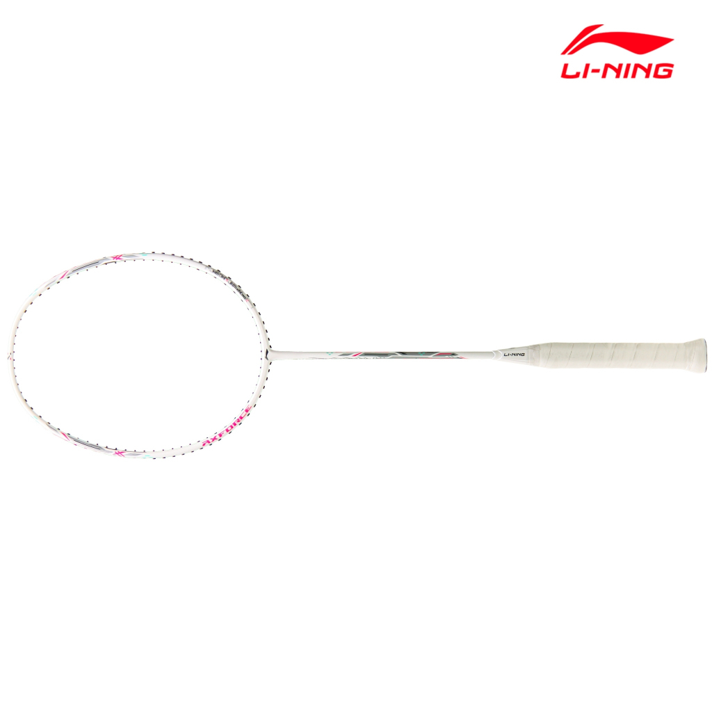ไม้แบดมินตัน LINING BADMINTON RACKET - AXFORCE CANNONสีขาว(4U,5U,6U)ฟรี ...