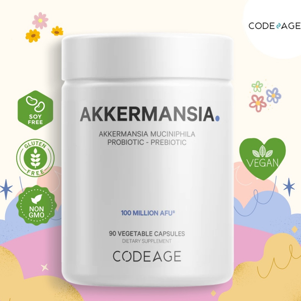 CODEAGE AKKERMANSIA - 90 Vegtable Capsules 🍃พรีไบโอติกส์สูตรพรีเมี่ยม ...