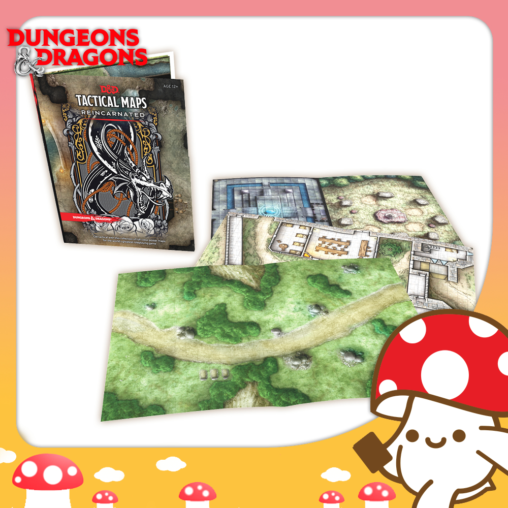 D&D : Tactical Maps Reincarnated ชุดแผนที่เกมคละลาย จาก Kinoko Card Game Shop | Dungeons Dragons ...