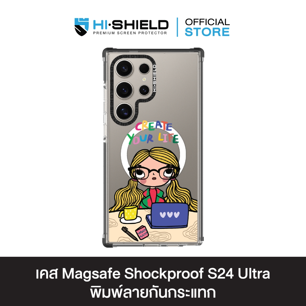 HI-SHIELD Magsafe Shockproof Case รุ่น Debby1 [SAMSUNG S24 Ultra] - เคส ...