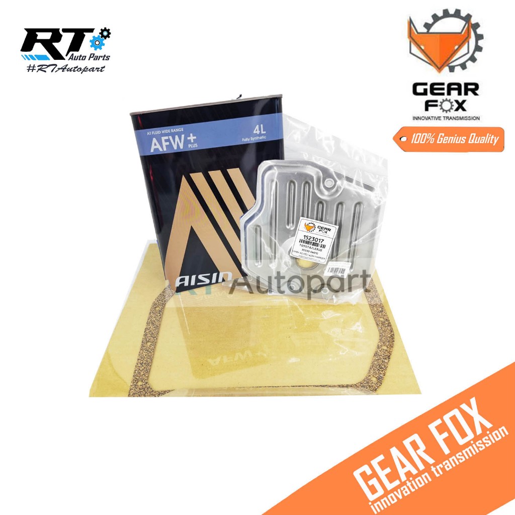 Gearfox ชุดถ่ายน้ำมันเกียร์ AFW+ Camry ACV30 ACV40 เครื่อง 2.0 ACV50 ...