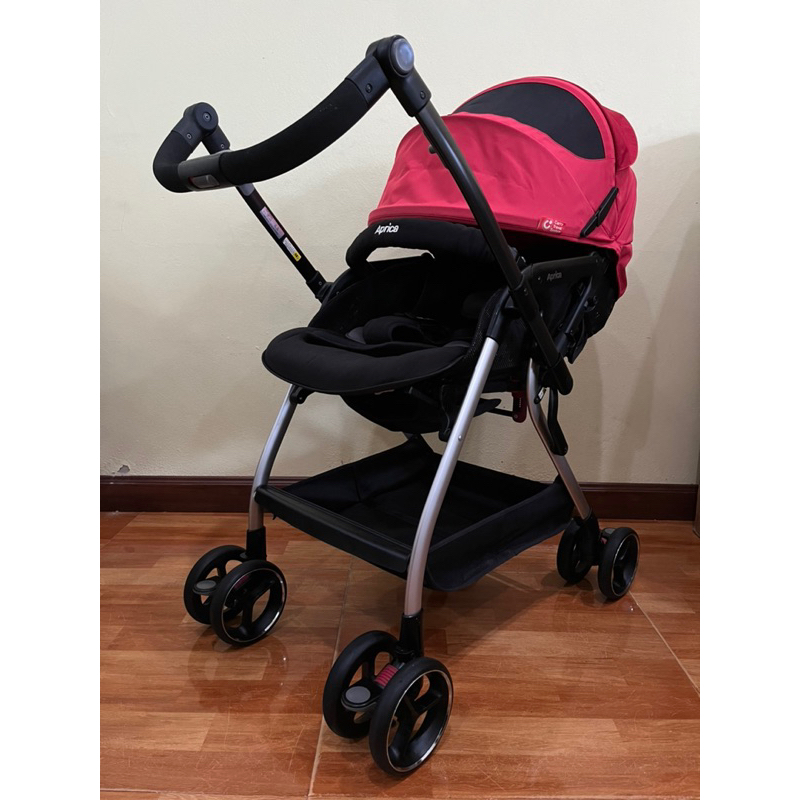รถเข็น APRICA Optia เบาะไฮซีท ล้อAuto4 รุ่นใหม่ | Shopee Thailand