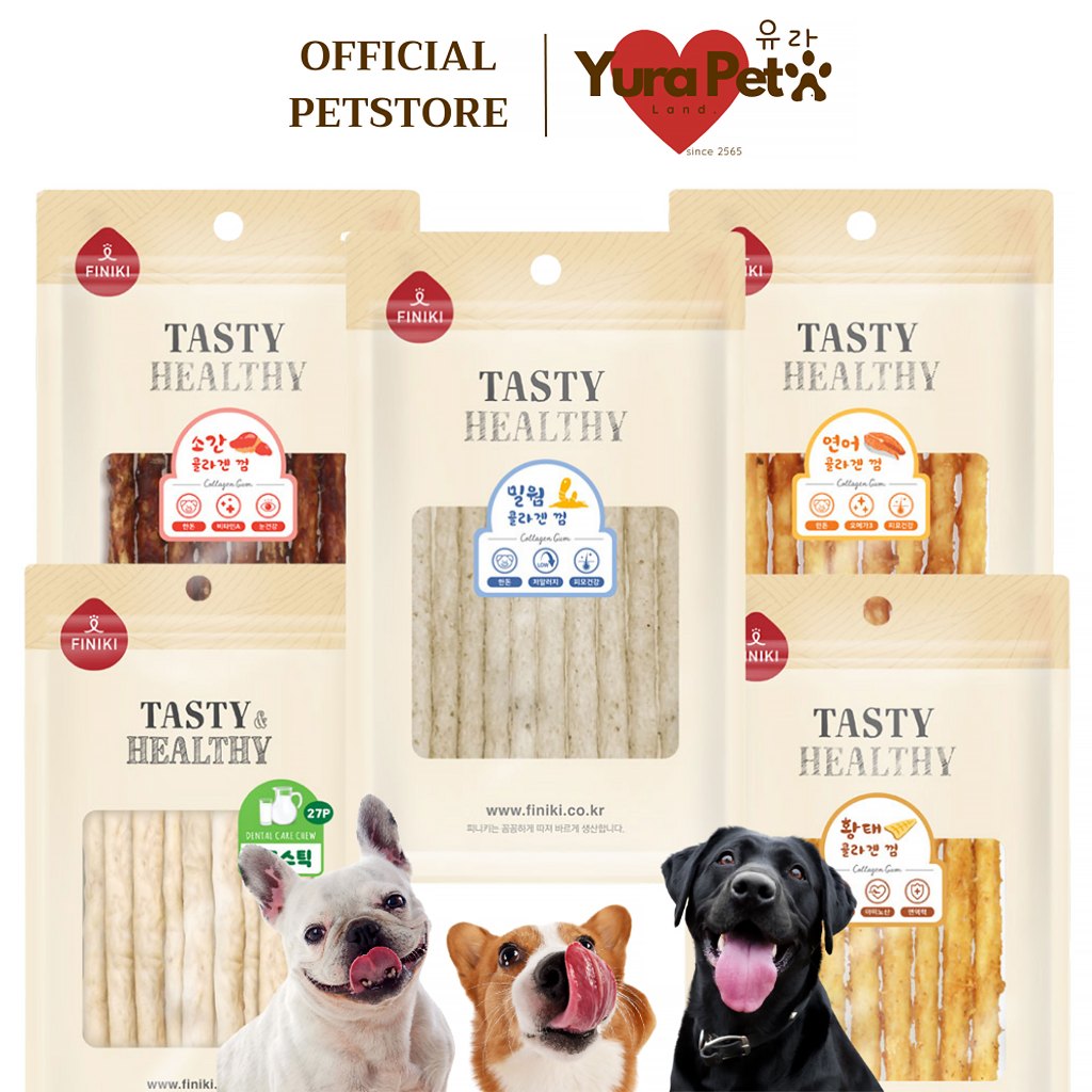 Finiki Collagen Gum Tasty Healthy ขนมกัมมี่แบบแท่ง ผสมคอลลาเจน ไม่ ...