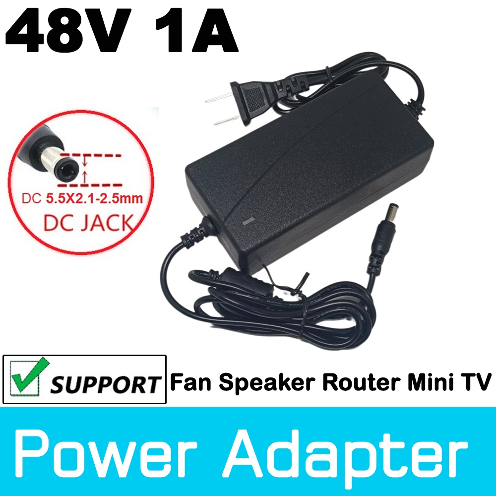 อะแดปเตอร์ DC 48V 1A Switching Power Supply LED Lamp 48V 1A 1000ma ...