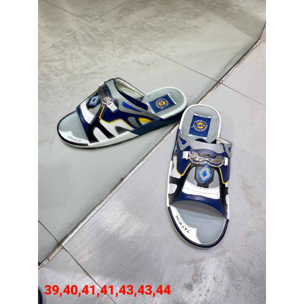 Taywin Original Style รองเท้าแตะขาวสลับพื้นหนา รุ่น 110T23008 | Shopee ...