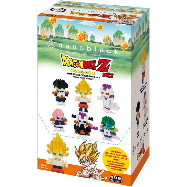 Kawada nanoblock mininano NBMC_40S Dragon Ball Z Vol.2 (Box of 6) 4972825223901 (นาโนบล็อค ...