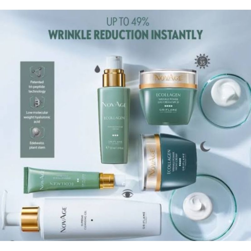 ชุดบำรุงผิวเพื่อการลดเลือนริ้วรอยและกระตุ้นการสร้างคอลลาเจน (Novage ...