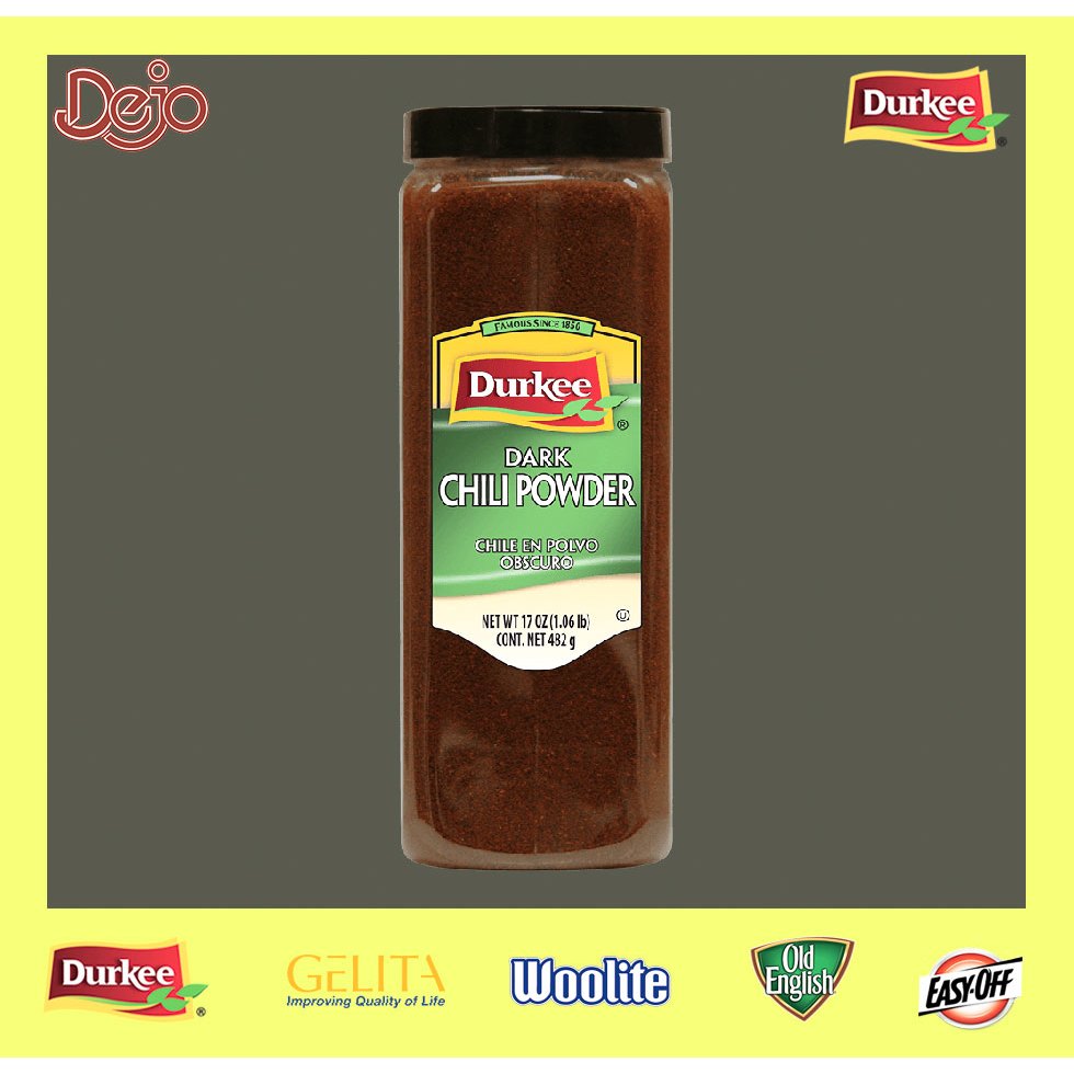 Chili Powder DURKEE 482 g ชิลลี่เพาเดอร์ 482 กรัม | Shopee Thailand