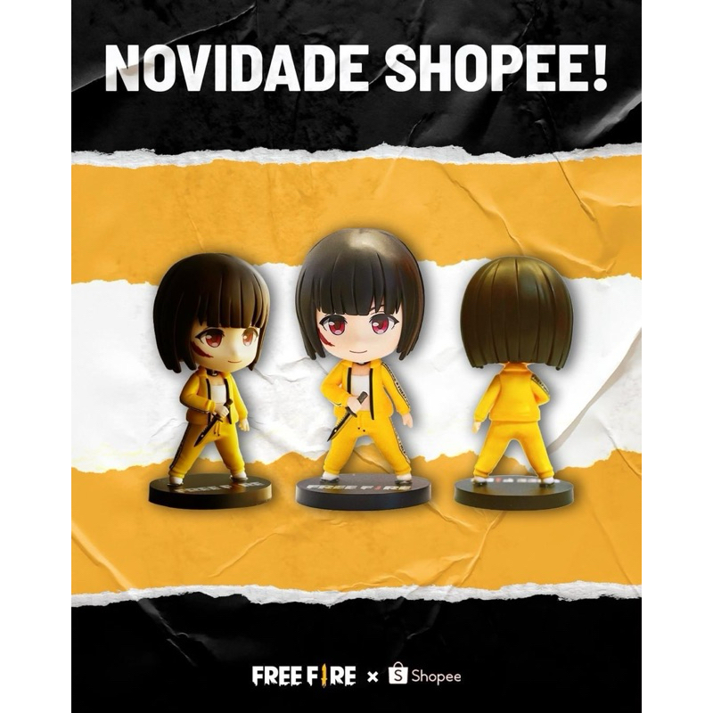 Free Fire Kelly Action Figure Q Version 10 cm | Shopee Thailand