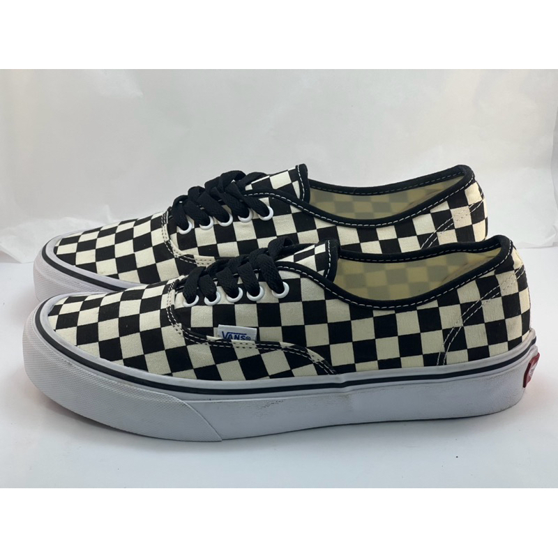 Vans Authentic 44 Dx - Black/Checkerboard (size 41/26.5 cm) | Shopee ...