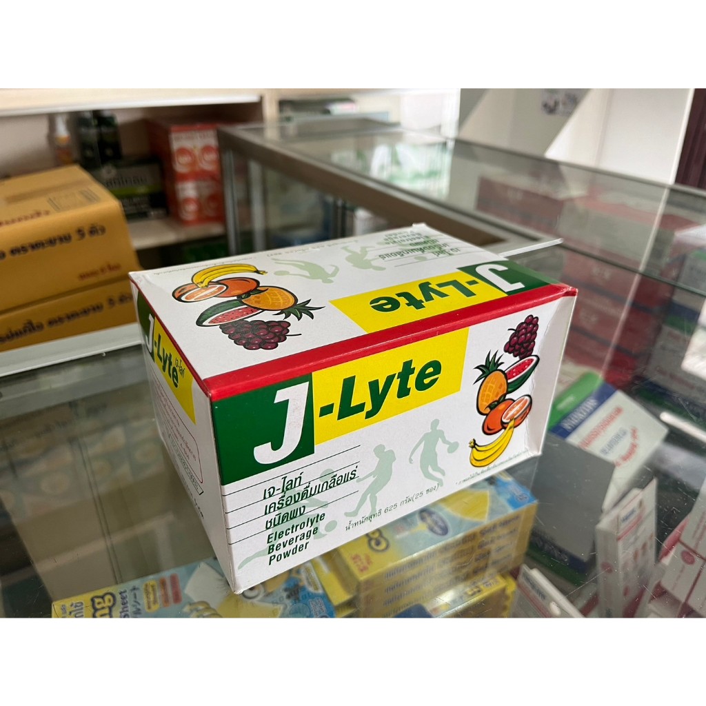 [J-Lyte] ลดราคา กล่องมีตำหนิ! เจ-ไลท์ เครื่องดื่มเกลือแร่ ชนิดผง รสผลไม้รวม Exp 07/26 | Shopee ...