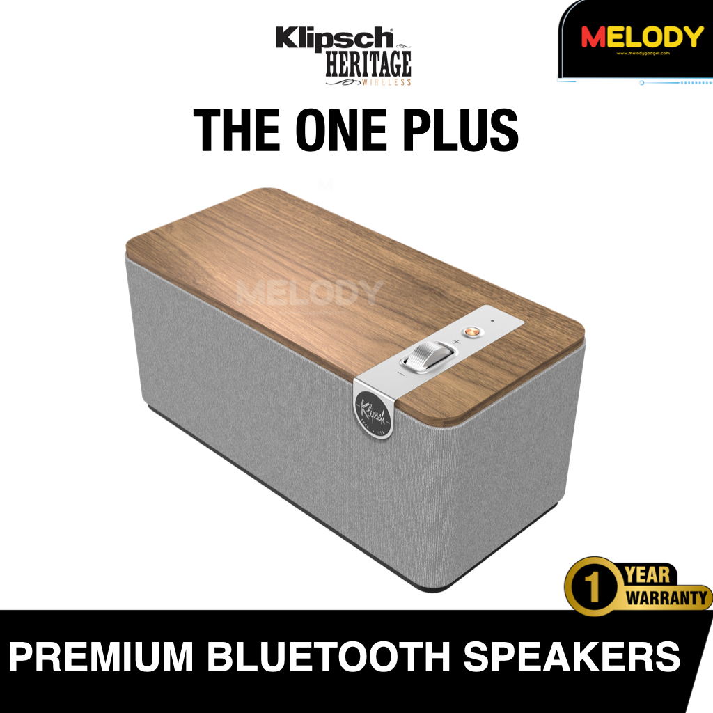 KLIPSCH THE ONE PLUS PREMIUM BLUETOOTH SPEAKER ลำโพงบลูทูธ รับประกันศูนย์ Klipsch 1 ปี | Shopee ...