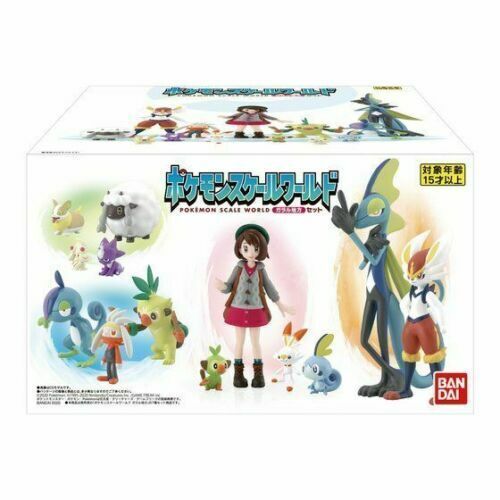 Pokemon Scale World Galar Region 1/20 Scale Figure Completed Set Bandai ...