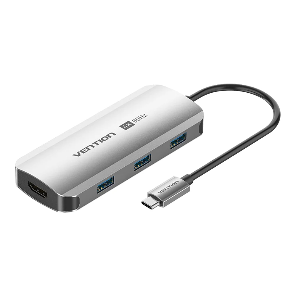 Vention TQDHB 5in1 Type C Hub HDMI USB 3.0 HUB Adapter USB 3.0 HUB Dock ...