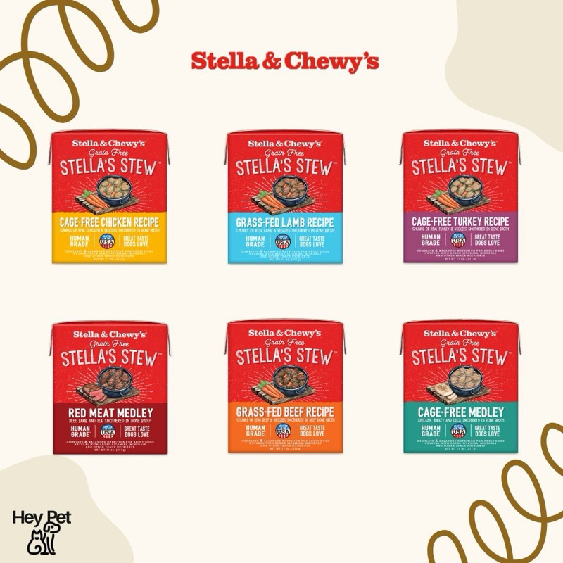 พร้อมส่ง Stella & Chewy’s Grain Free Stella’s Stew อาหารเปียกสุนัข ...