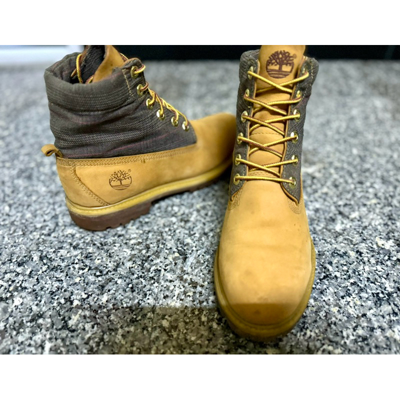 Timberland Roll-Top Boots เบอร์7 | Shopee Thailand