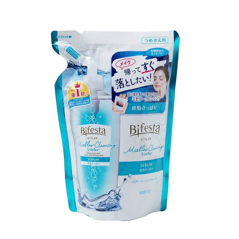 Bifesta บิเฟสต้า คลีนซิ่งโลชั่น ซีบัม (ถุงเติม) 360 มล. | Shopee Thailand