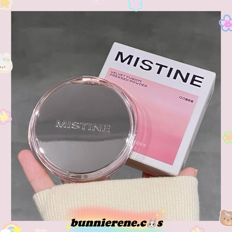 [พรีออดเดอร์] แป้ง Mistine velvet fusion pressed powder | Shopee Thailand