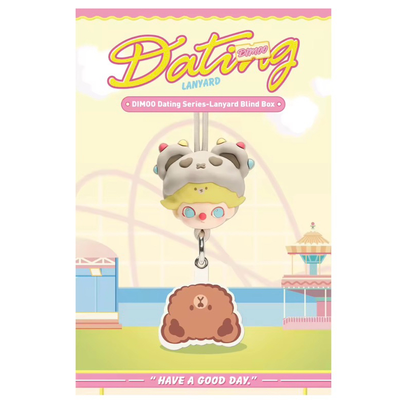 [พร้อมส่ง] จุ่ม สุ่ม แท้ สายคล้อง ไม่แกะกล่อง POP MART DIMOO Dating ...