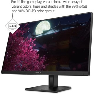 HP Gaming Monitor OMEN 24 165HZ FHD IPS 1ms GTG อัตรารีเฟรชสูง สบายตา ...