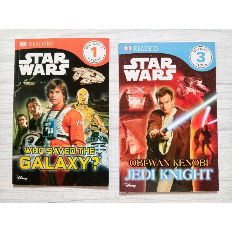 2 books set หัดอ่าน ภาษาอังกฤษ Star Wars Early Reader หนังสือภาษาอังกฤษ ...