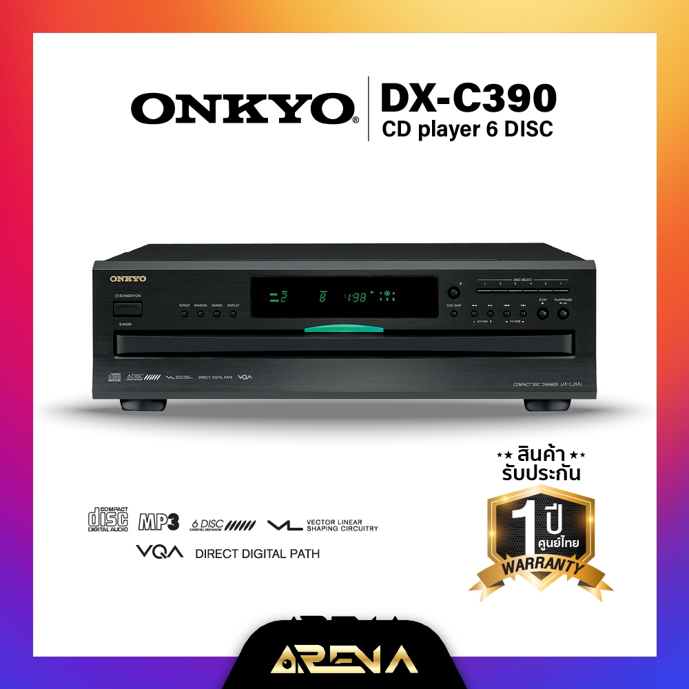 ONKYO : DX-C390 CD PLAYER 6-disc | Shopee Thailand