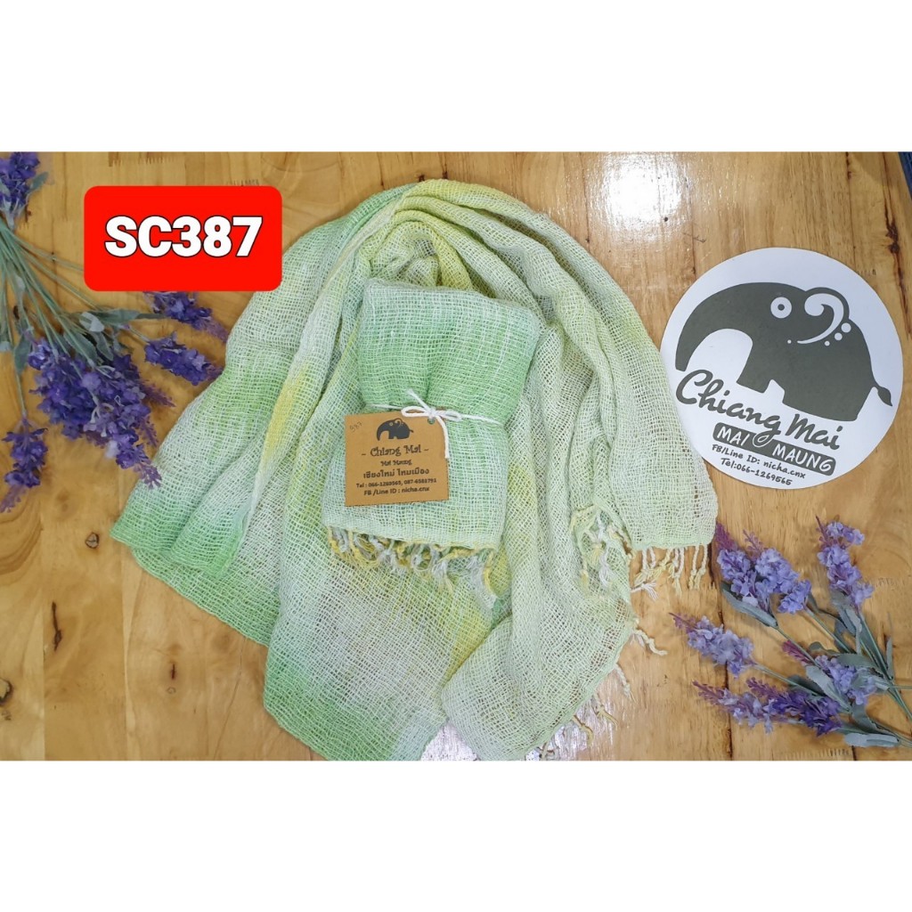 ผ้าพันคอ ผ้าฝ้ายทอมือ ของฝากของที่ระลึก เชียงใหม่ ของชำร่วย ของรับไหว้ งานเกษียณ สินค้าทำมือ จาก ...