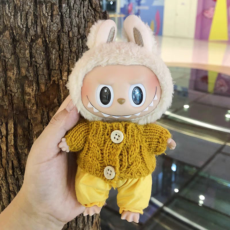 พร้อมส่งจากไทย!!! ชุด Labubu มาการอง ชุดเสื้อผ้าตุ๊กตา Collection ...