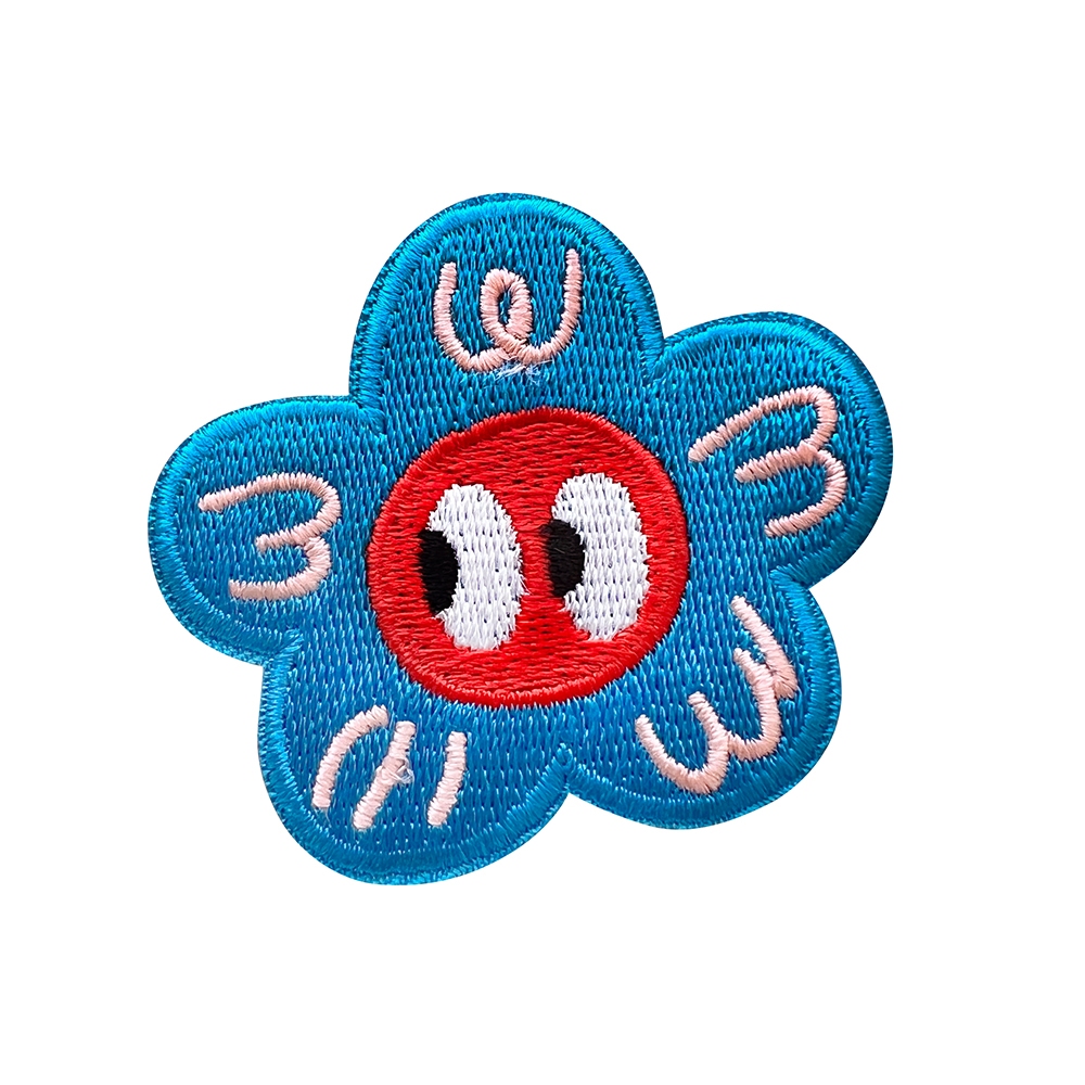 Poppy dobby - embroidered patch ตัวรีดลายปัก | Shopee Thailand