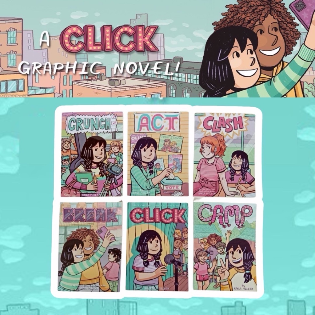 หนังสือ A Click Graphic Novel (ชุด 6 เล่ม) Kayla Miller comic book ภาษา ...