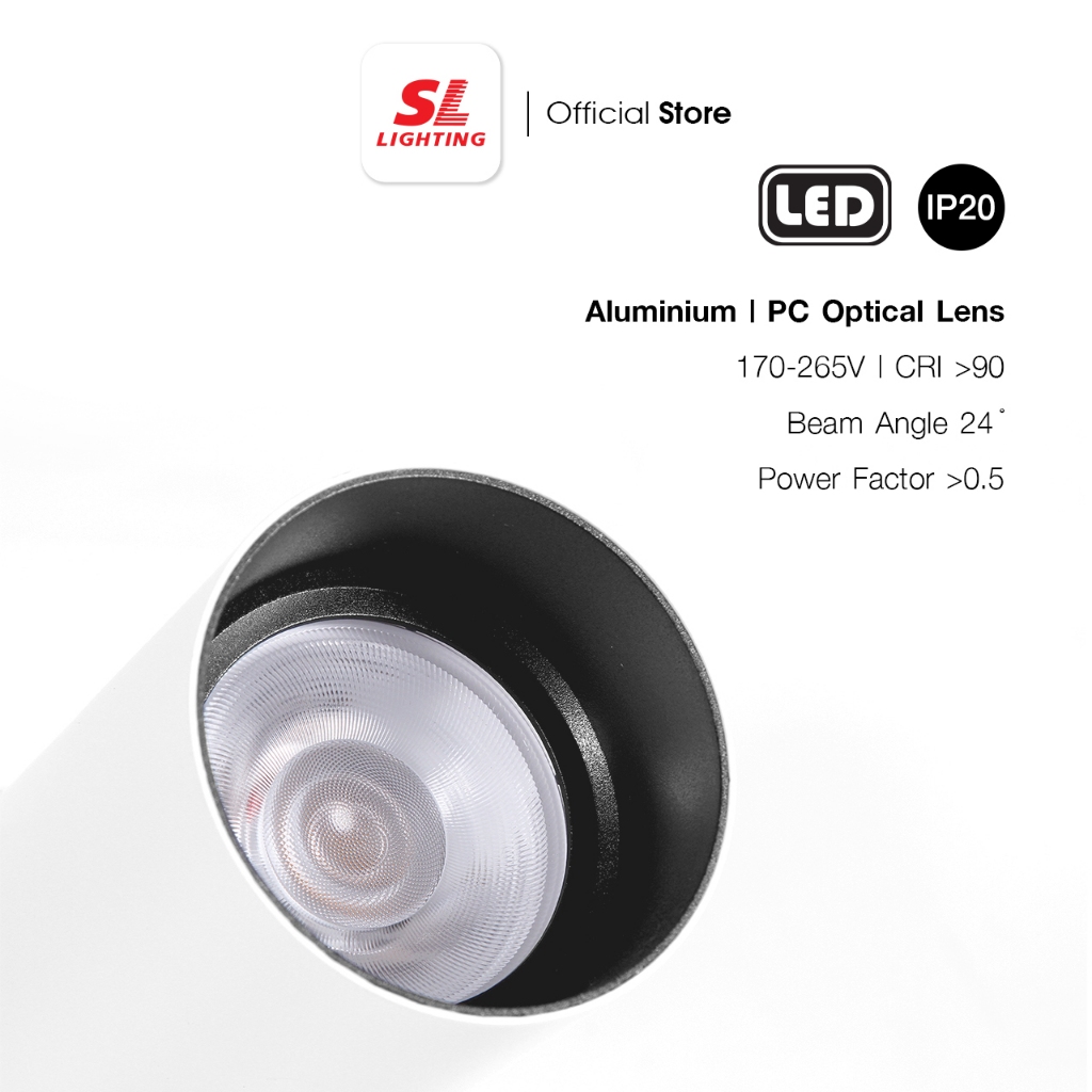 SL LIGHTING | LED Track Light โคมไฟสปอร์ตไลท์ โคมไฟส่องรูปภาพส่องผนัง ...