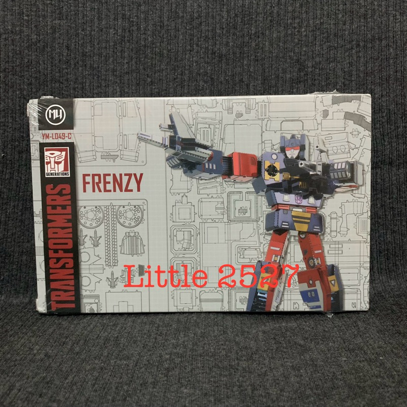 Transformers G1 VER FRENZY DIY Metal Model Kit | Shopee Thailand