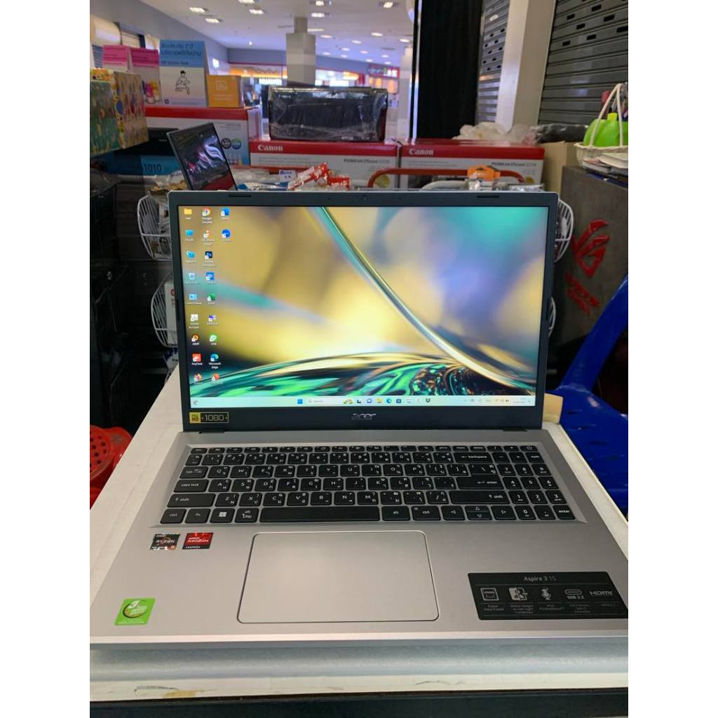 โน๊ตบุ๊ค Acer Aspire 3 A315-24P-R6SK Pure Silver | Shopee Thailand