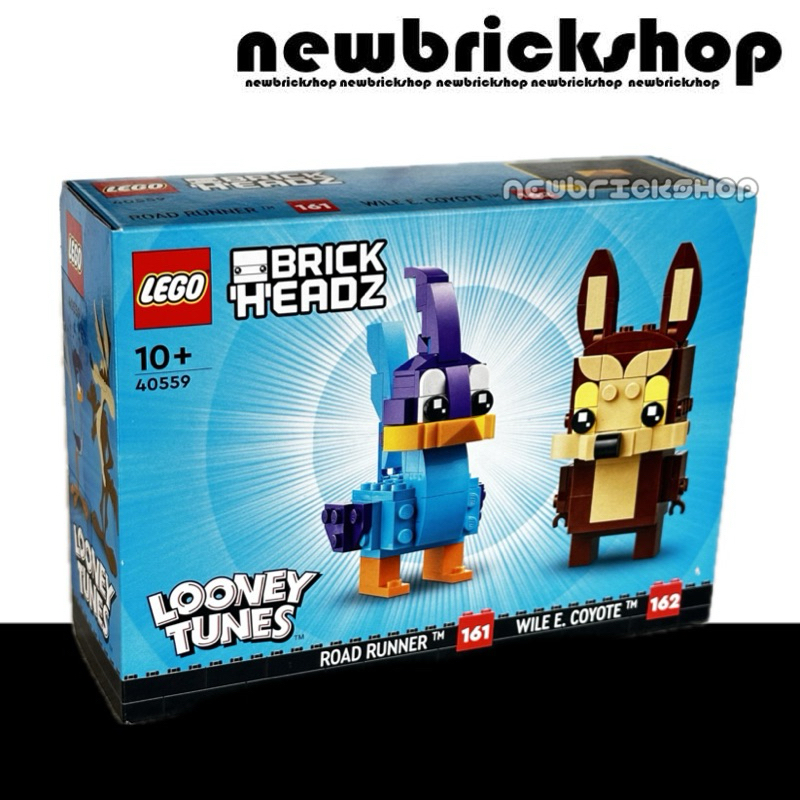 LEGO® BrickHeadz™ Road Runner & Wile E. Coyote 40559 | Shopee Thailand