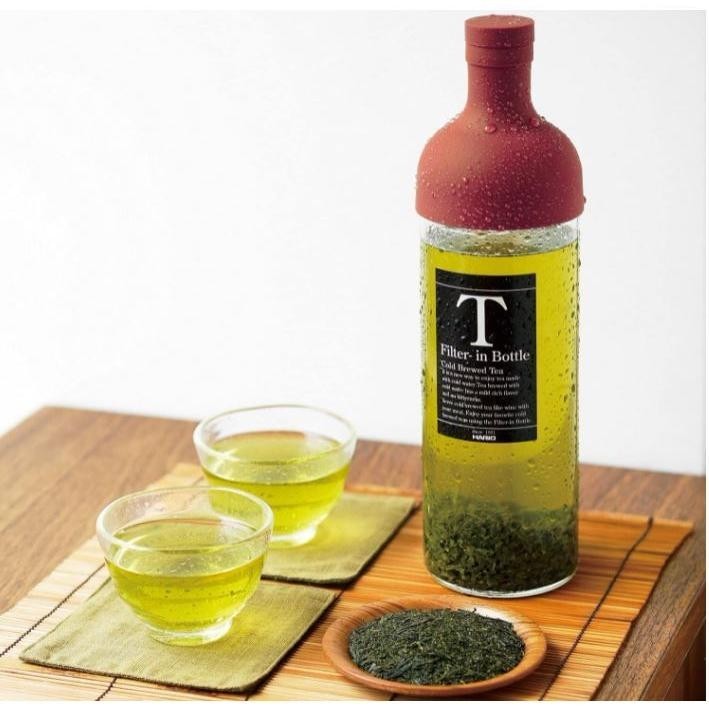 Hario Filter in Bottle Cold Brewed Tea FIB-75 (750ml) ขวดชงชาสกัดเย็น ขวดชา infused infused ...