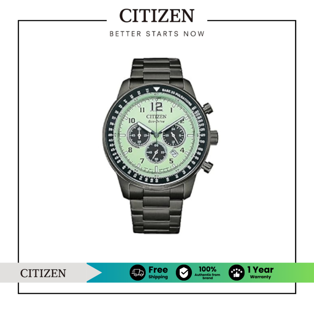CITIZEN Eco-Drive CA4507-84X Men's Watch ( นาฬิกาผู้ชายพลังงานแสง ) | Shopee Thailand