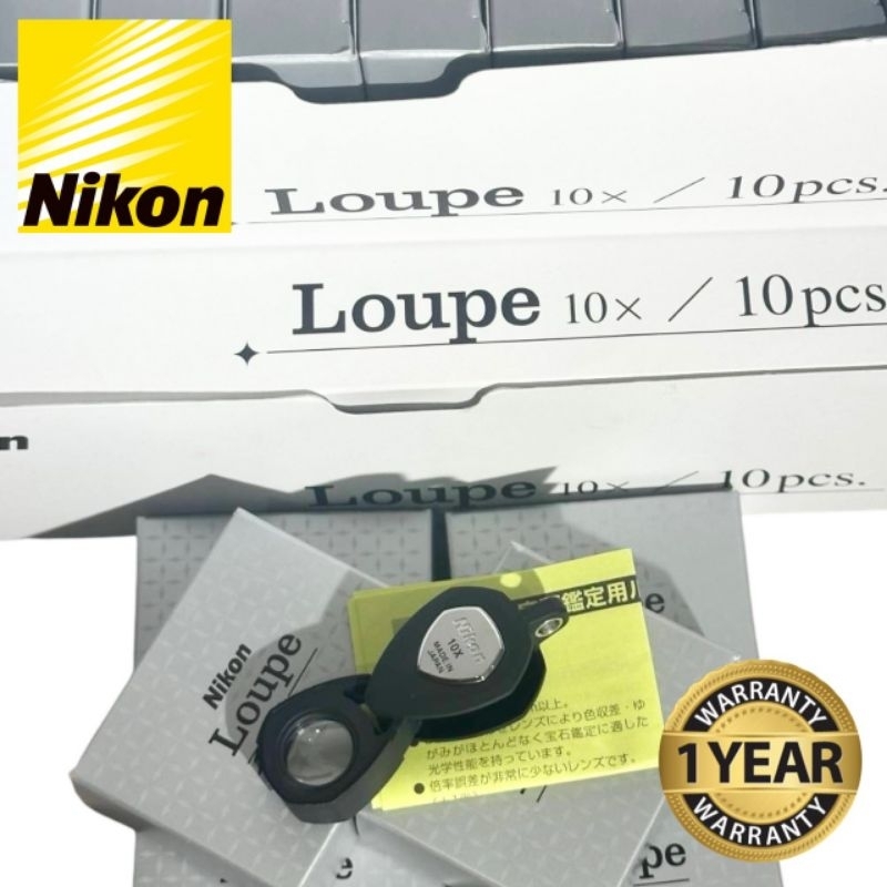 กล้องส่องพระ Nikon Loupe 10x made in Japan | Shopee Thailand