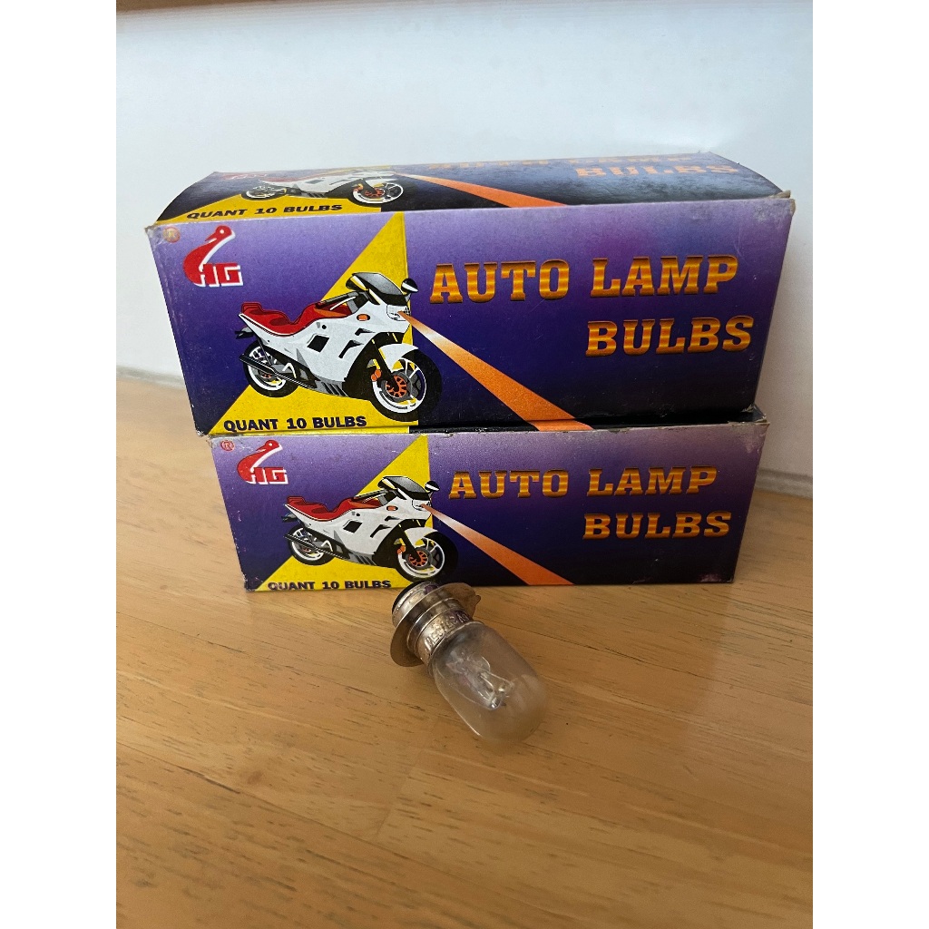 ( ยกกล่อง 10 หลอด ) หลอดไฟ 6V 35/35 W สินค้าใหม่ Oldstock พร้อมส่ง | Shopee Thailand